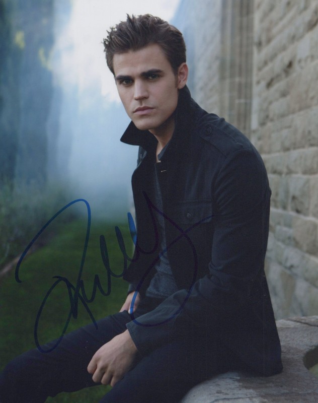 Paul Wesley autograph, item FP778221