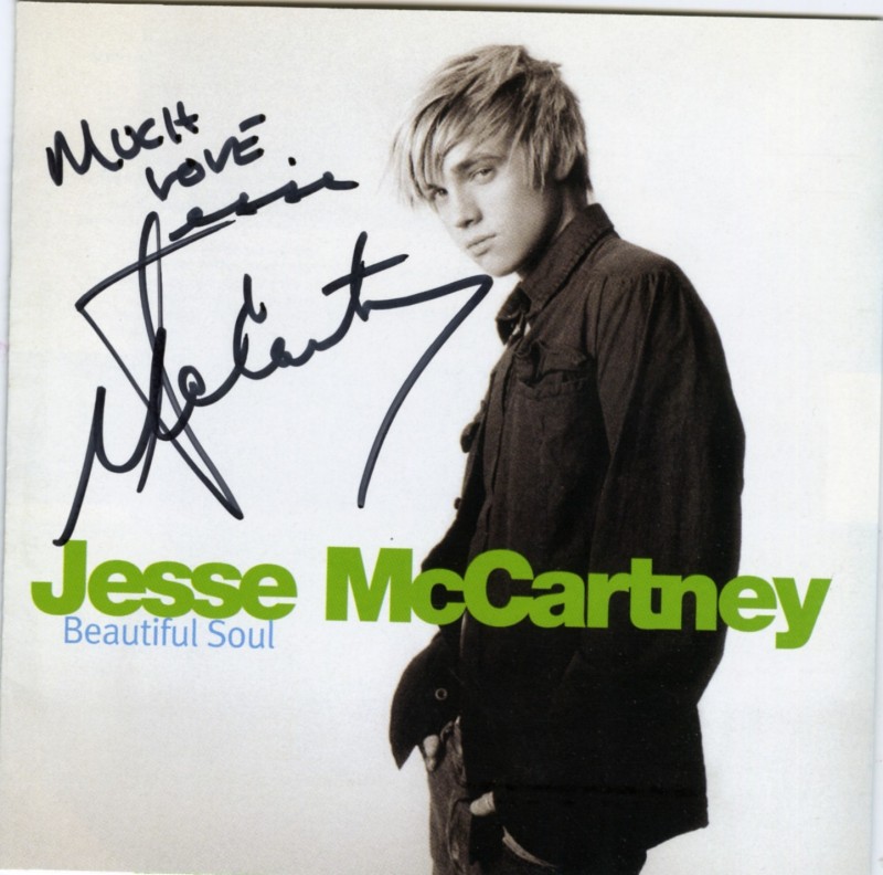 Jesse McCartney autograph, item FP902497