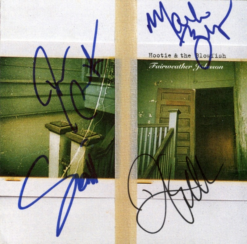 Hootie & The Blowfish autograph, item FP819190