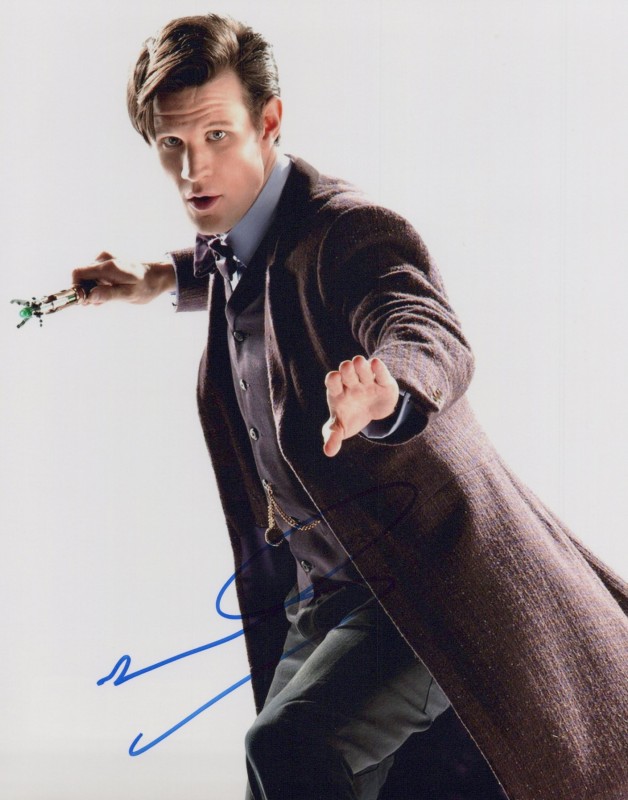 Matt Smith autograph, lot 999