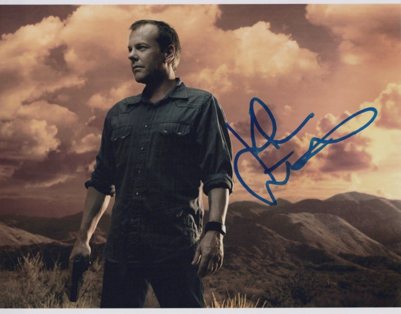 Kiefer Sutherland autograph, item FP803964