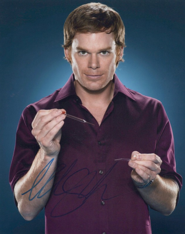 Michael C. Hall autograph, item FP841181