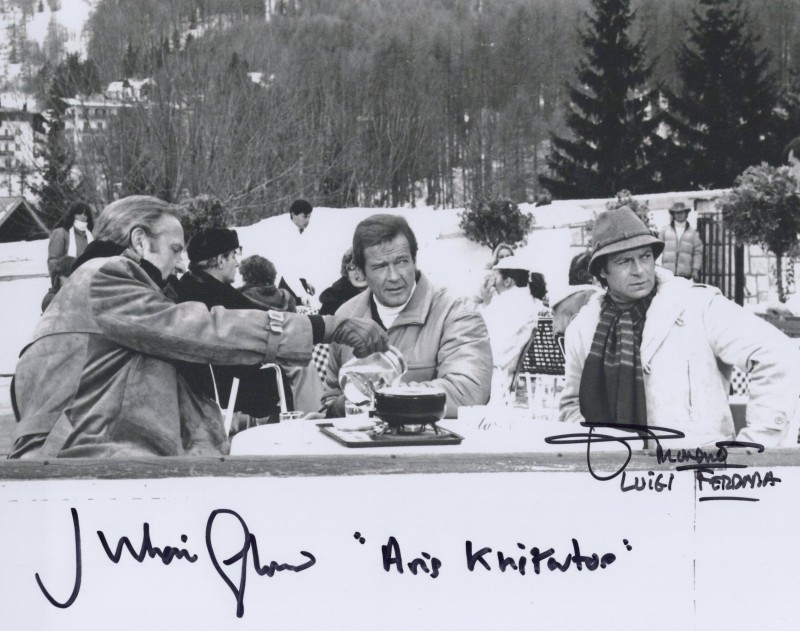 For Your Eyes Only autograph, item FP825728