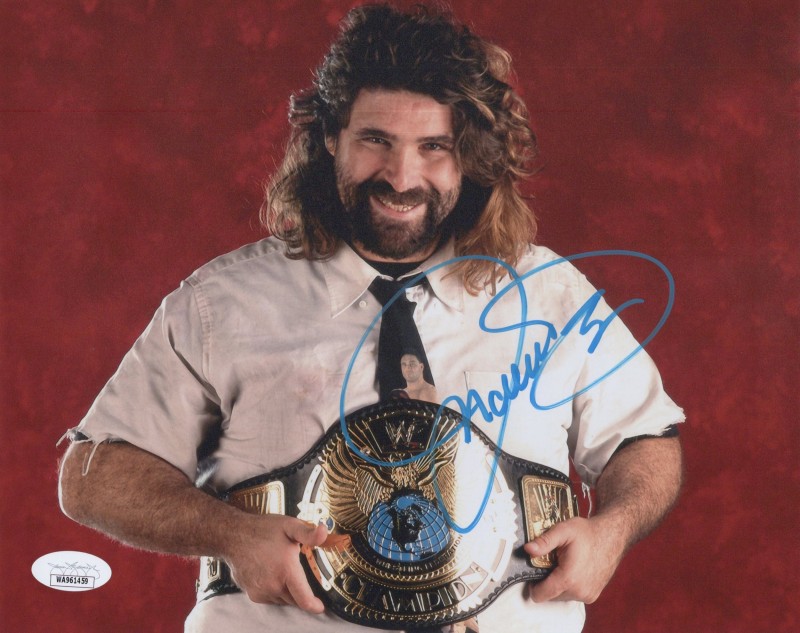 Mick Foley autograph, lot 130847