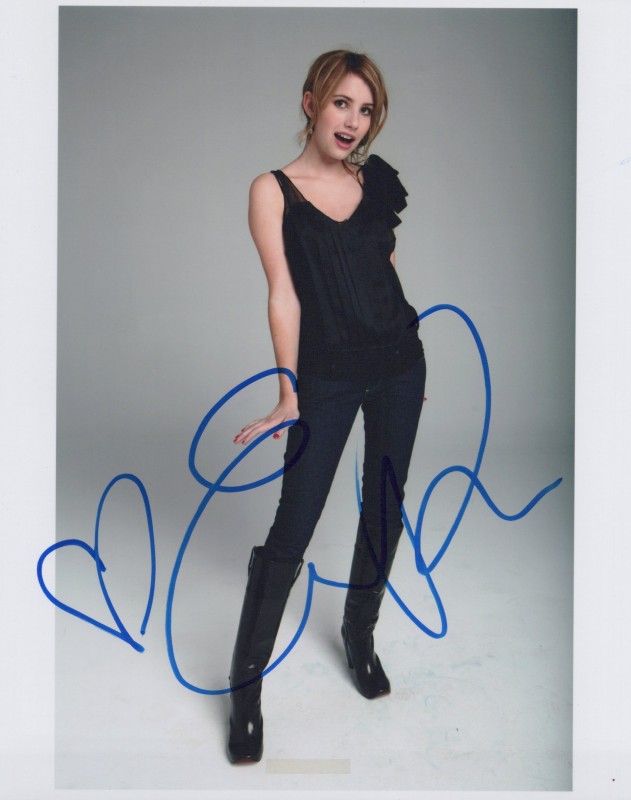Emma Roberts autograph, item FP813216