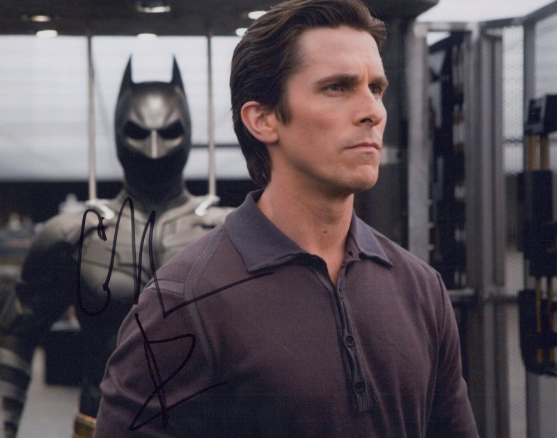 Christian Bale autograph, item FP831938