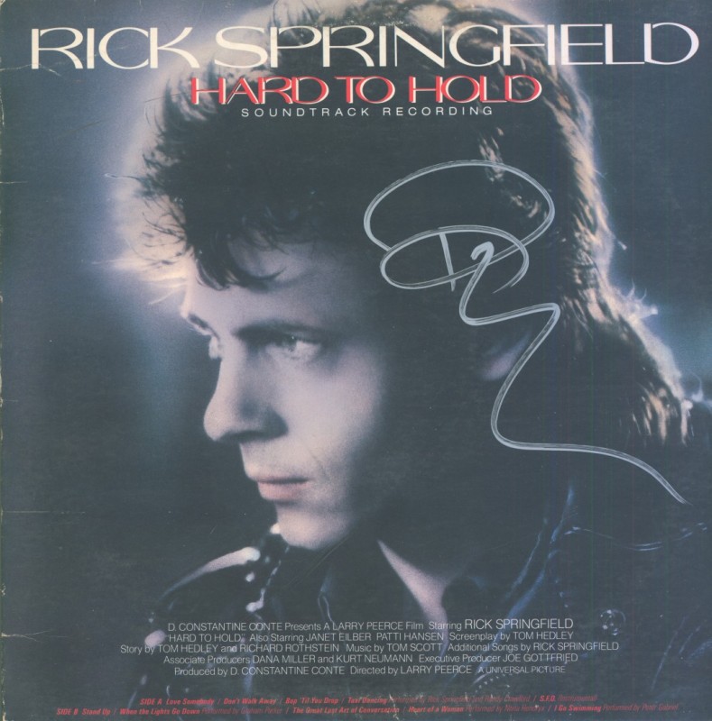 Rick Springfield autograph, item FP860227