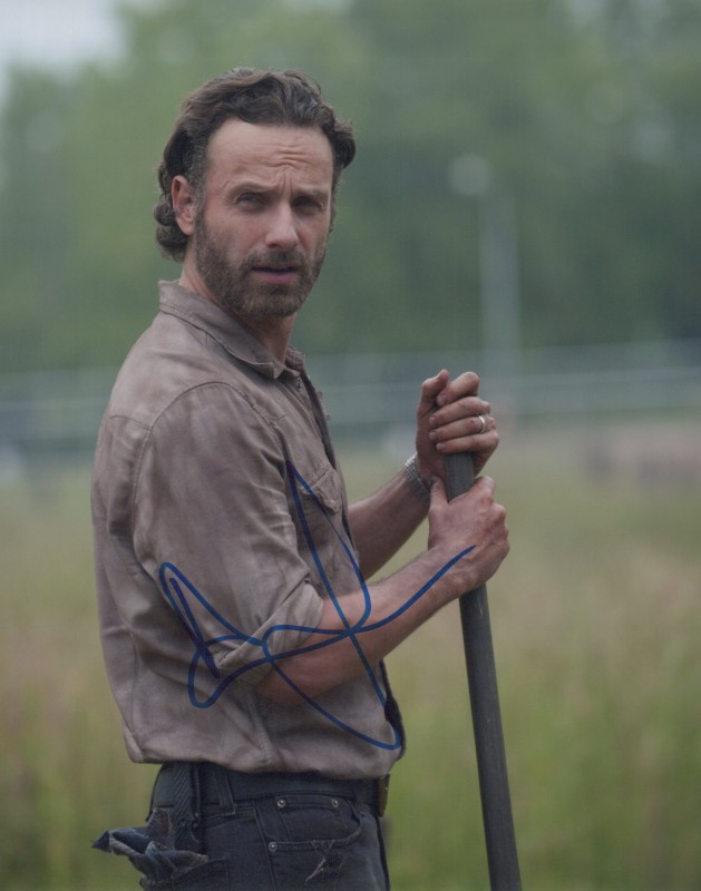 Andrew Lincoln autograph, item FP859481