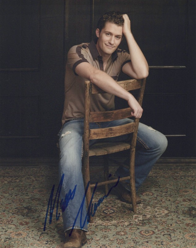 Matthew Morrison autograph, item FP875021