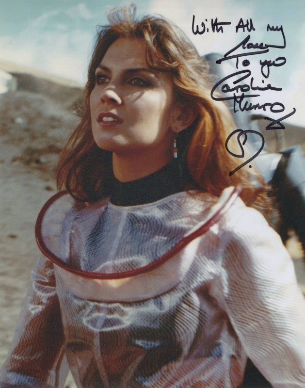 Caroline Munro autographed 8x10 Photo, item 0001383742