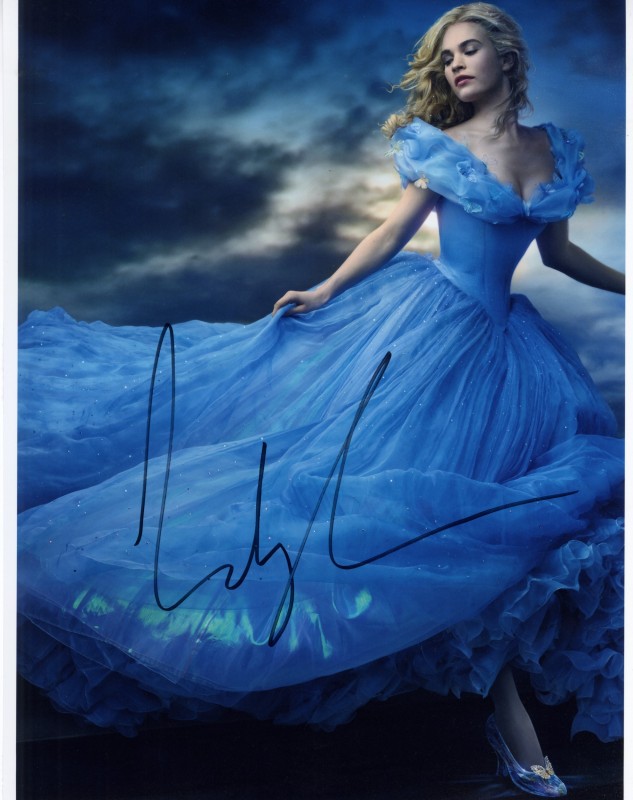 Lily James autograph, item FP885952