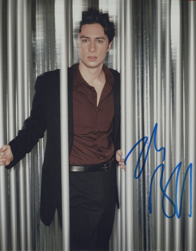 Zach Braff autograph, item FP901452