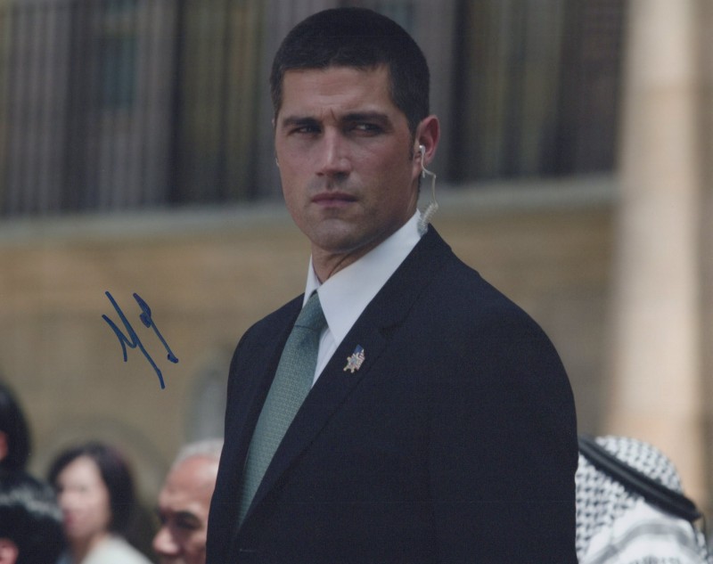 Matthew Fox autographed 8x10 Photo, item 0001426478